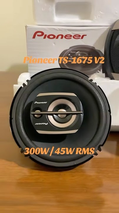 Pioneer TS-1675 V2 #rap #voiceeffects #music #lyrics #kendricklamar #drake #pioneer #automobile ...