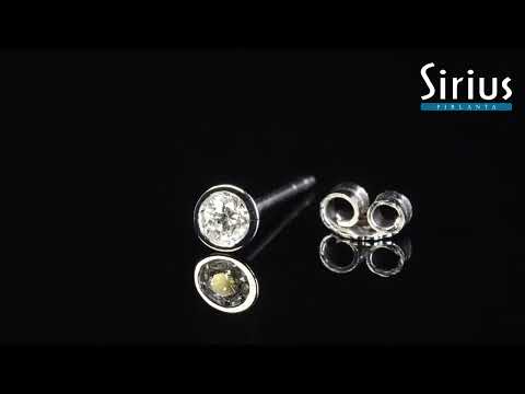 Sirius Pırlanta | Pırlanta Tektaş Erkek Küpesi | 07E0030