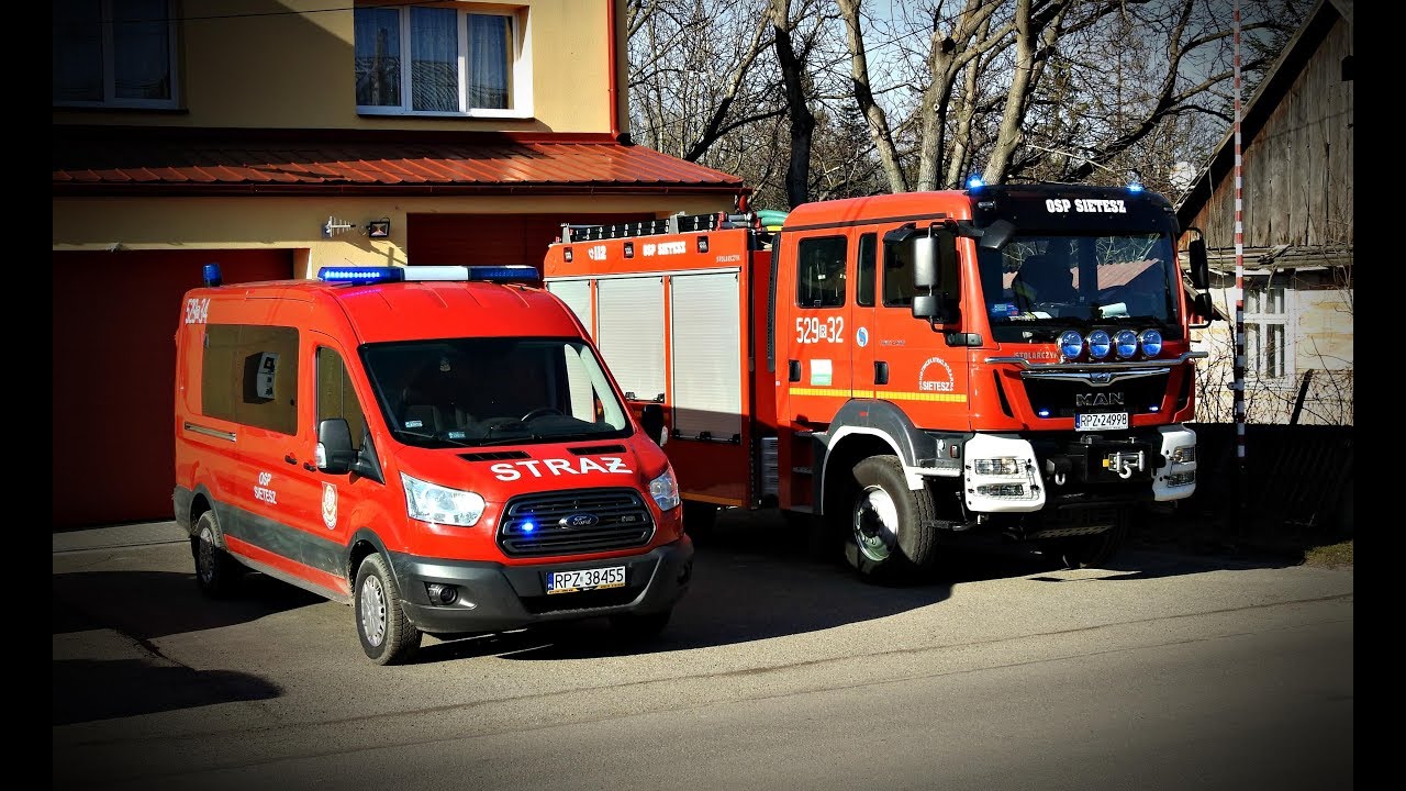 [NOWOŚĆ] Pokaz nowego 529[R]34 Ford Transuit SLBus z OSP Sietesz - YouTube