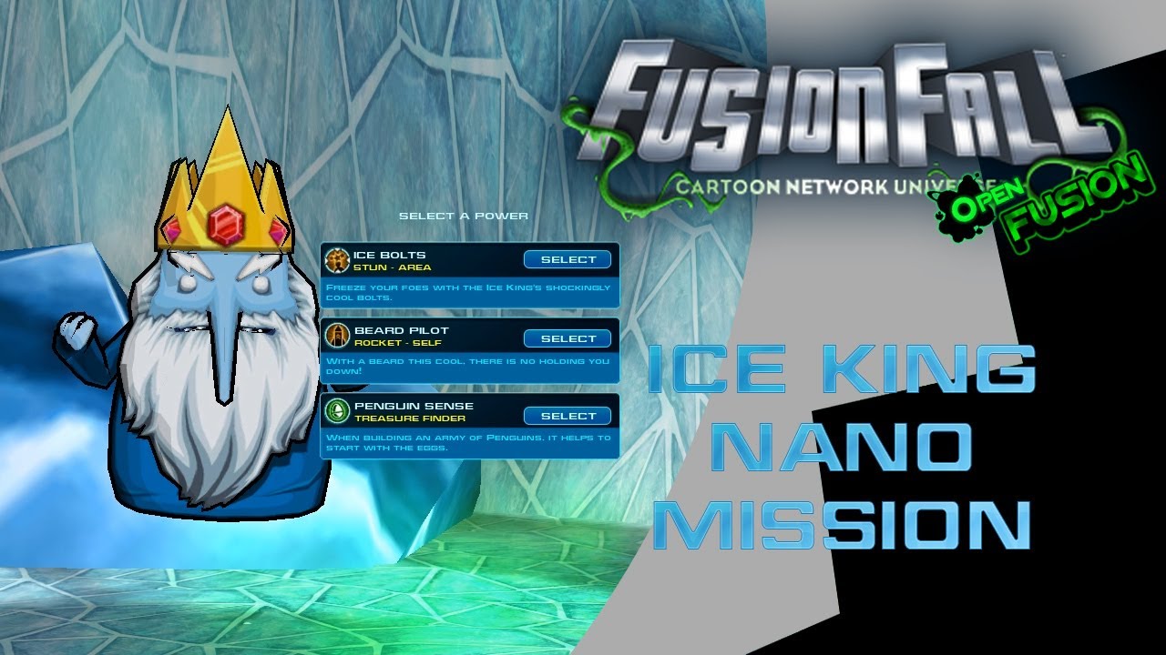 Ice King Nano Mission - FusionFall (OpenFusion) - YouTube