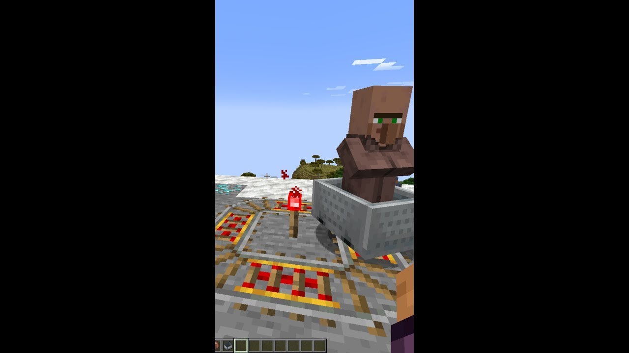 Minecraft Villager Launcher #minecraft #shorts - YouTube