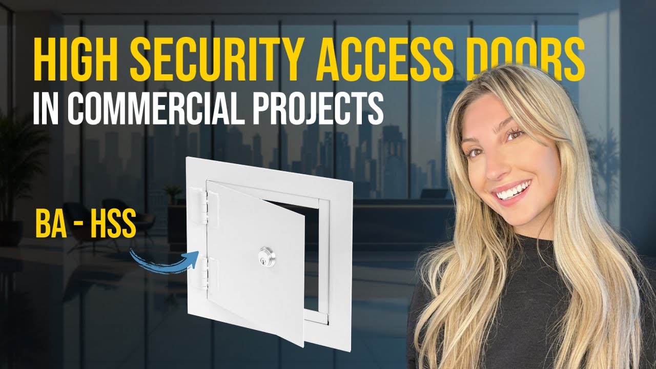 Model BA HSS High Security Access Panel - YouTube