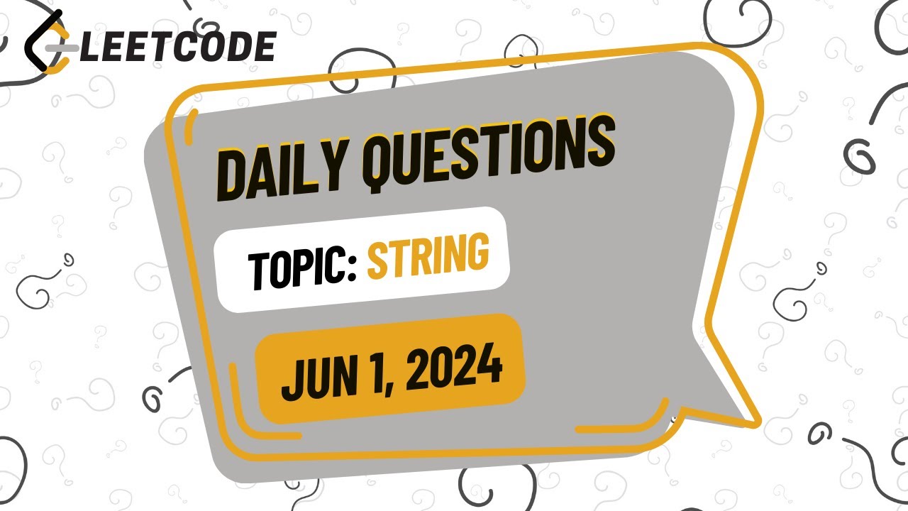 Score Of A String Leetcode 3110 String Youtube 5817