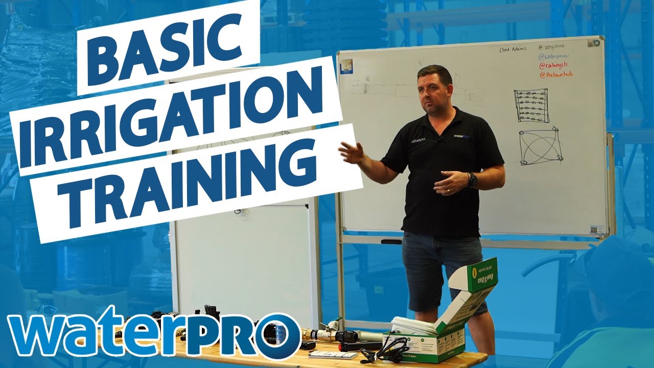 Learn The Basics Of Irrigation! | Waterpro Training Session - YouTube