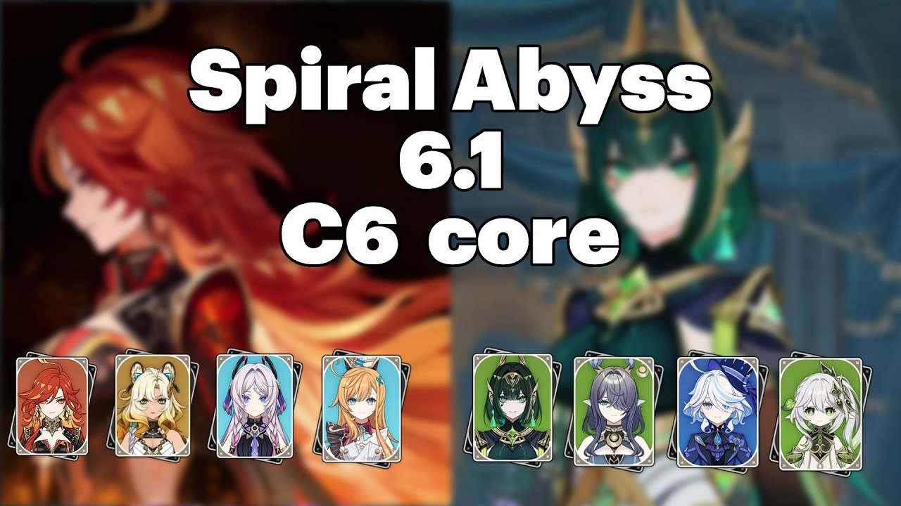 NEW Spiral Abyss 6.1 | C6 Nefer & C6 Mavuika | Genshin Impact - YouTube