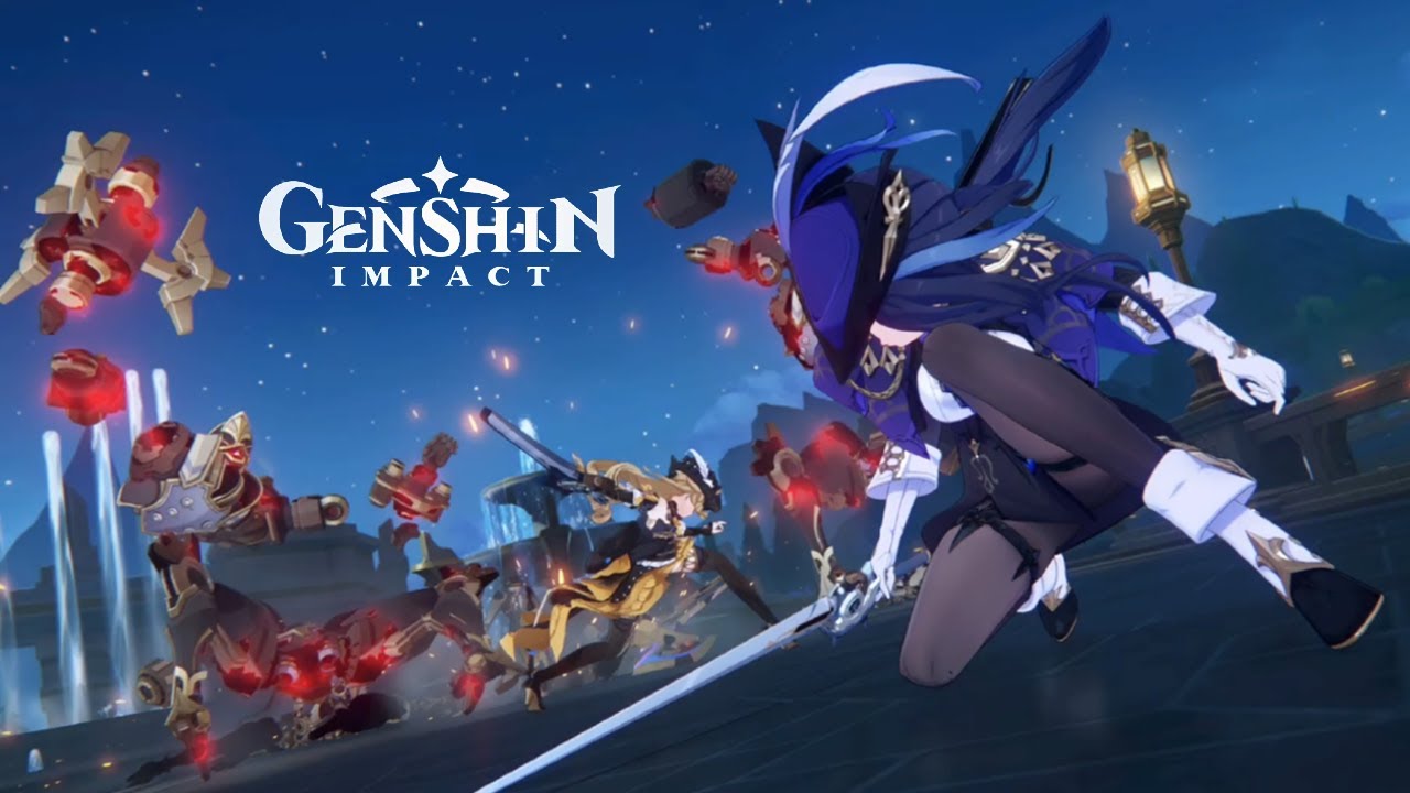 Navia & Clorinde Defend The Traveler Cutscene | The Gardemeks Attack ...