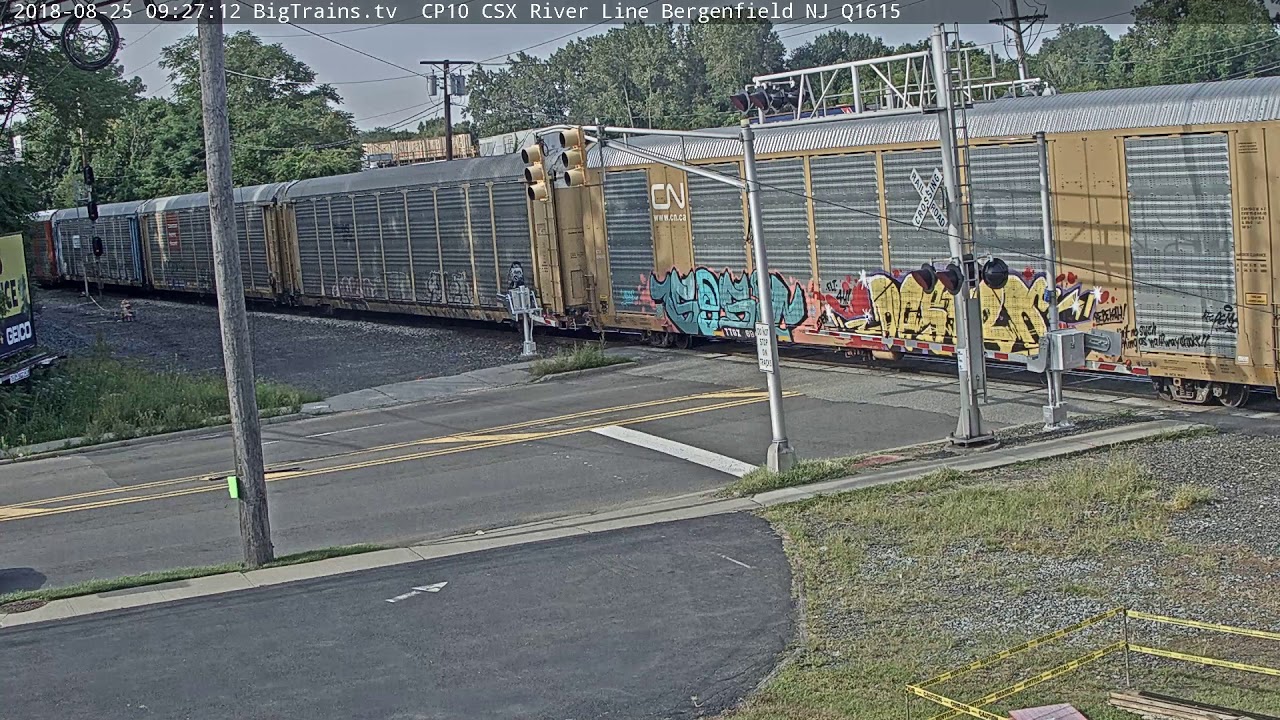 August 25 2018 09:25 nb auto rack CSX 366, 3301 Q253 - YouTube