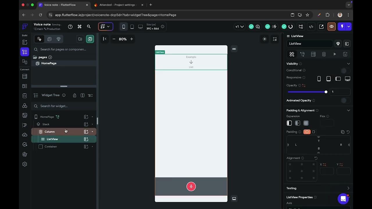 Create app Voice memo with Flutterflow - YouTube