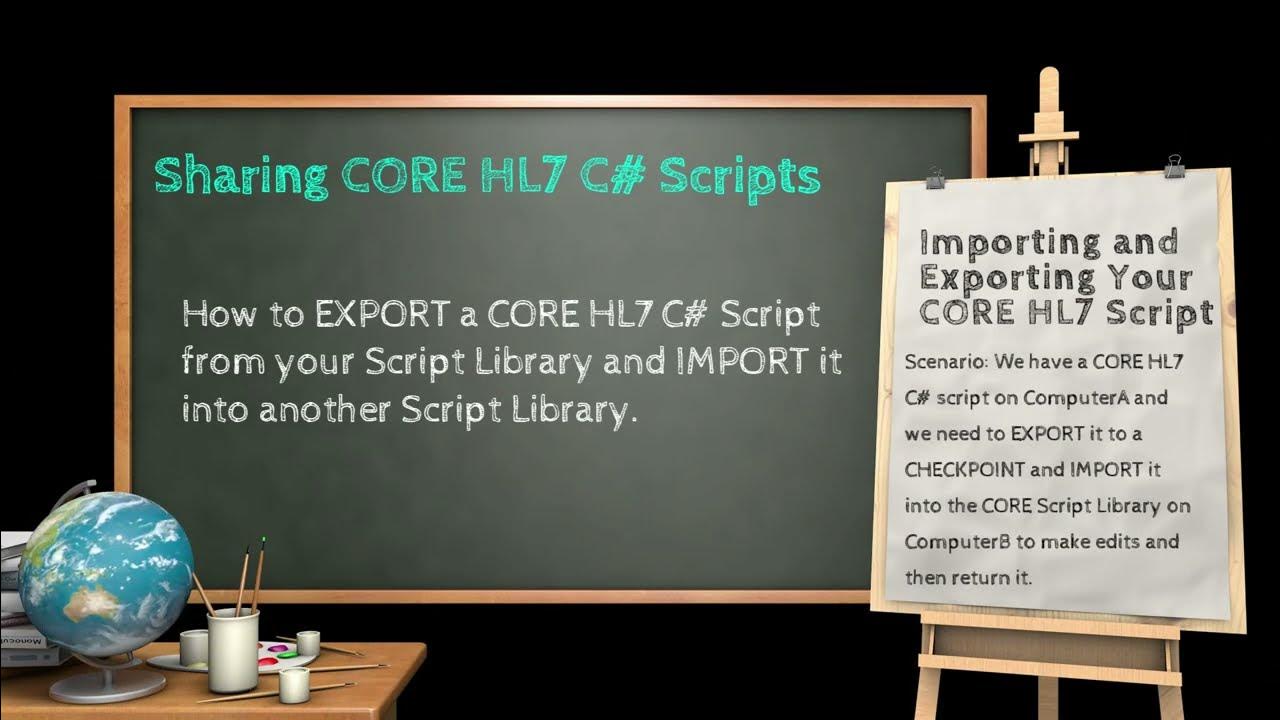 HL7 C# Scripts - Importing and Exporting - YouTube