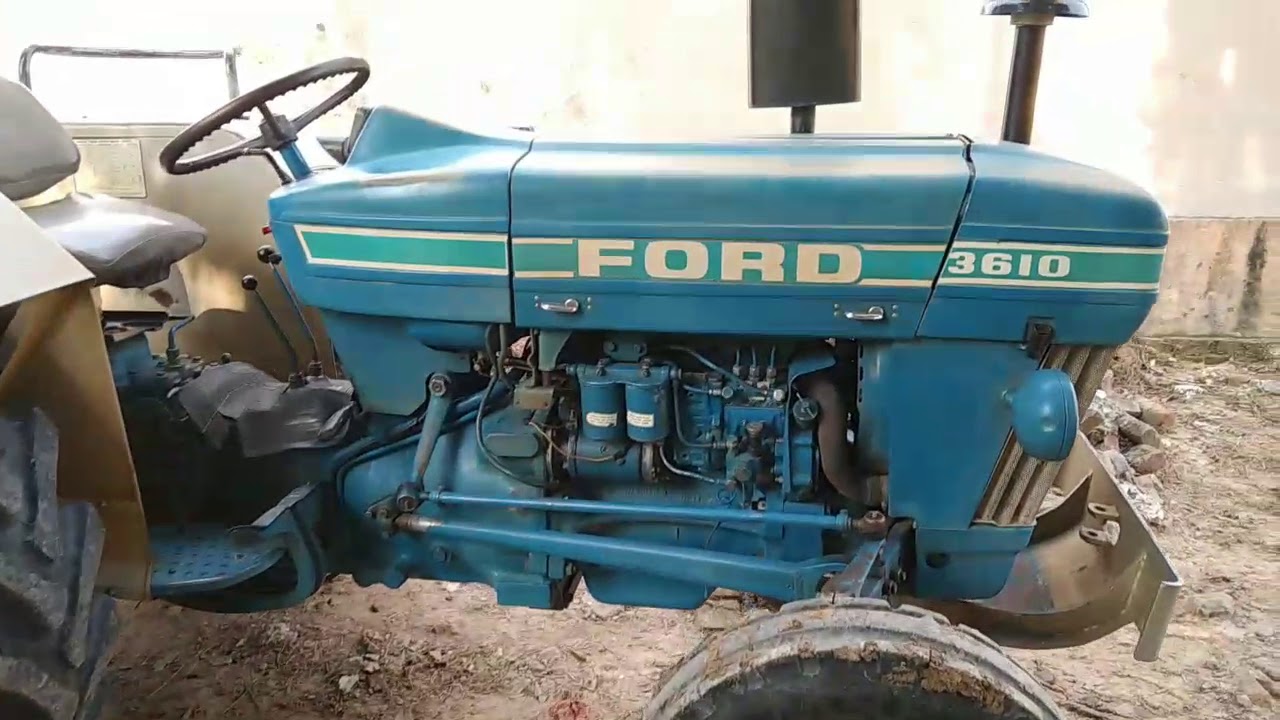 Ford 3610 full original tractor.model 1992 - YouTube