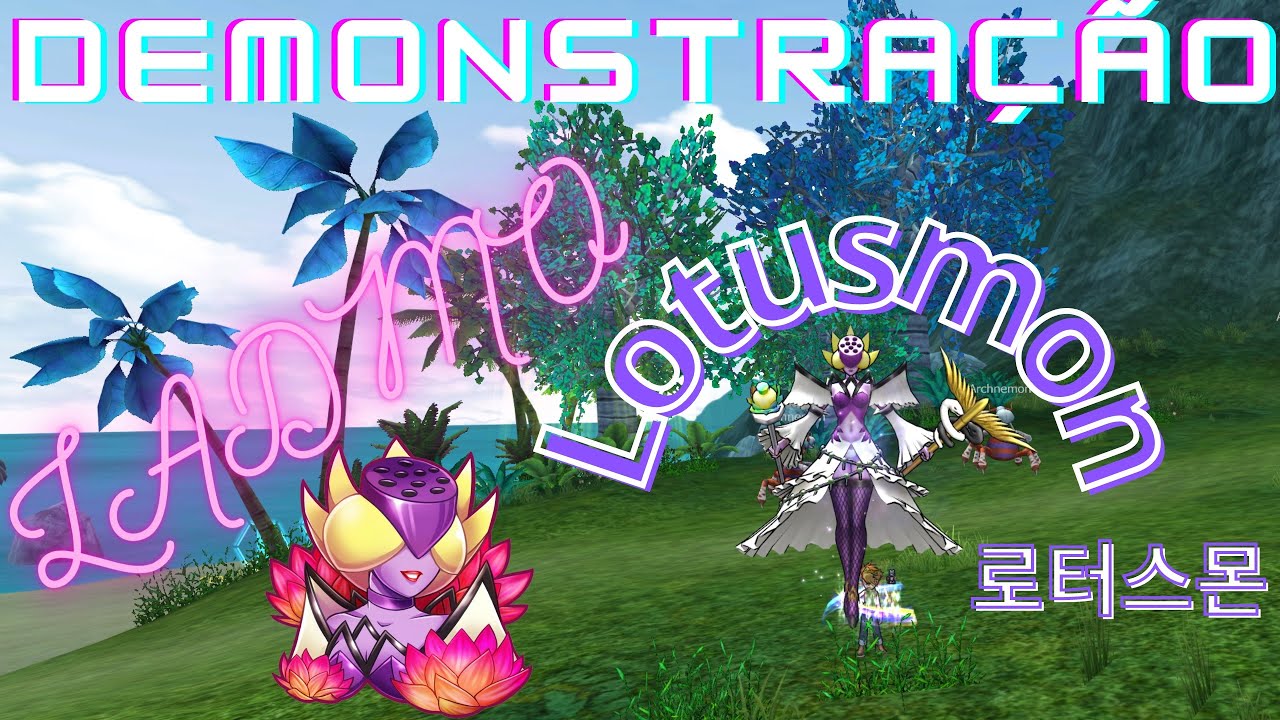 LADMO: Lotusmon 💜 / Demonstração - YouTube