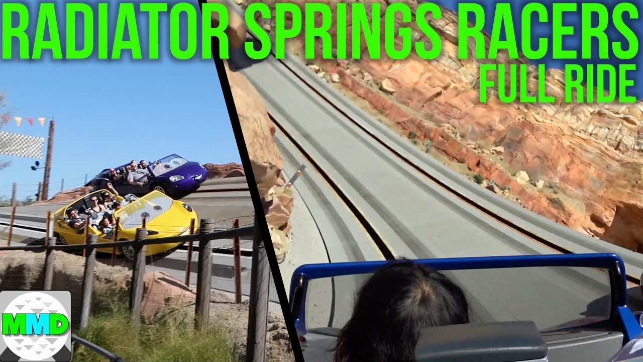 Radiator Springs Racers - Full Ride POV - Disney California Adventure ...