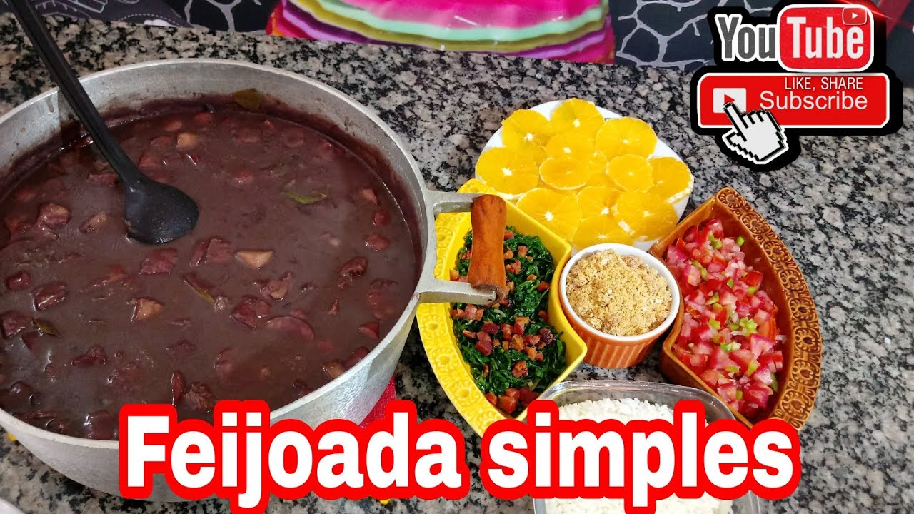 A MELHOR FEIJOADA.SIMPLES FÁCIL E GOSTOSA - YouTube