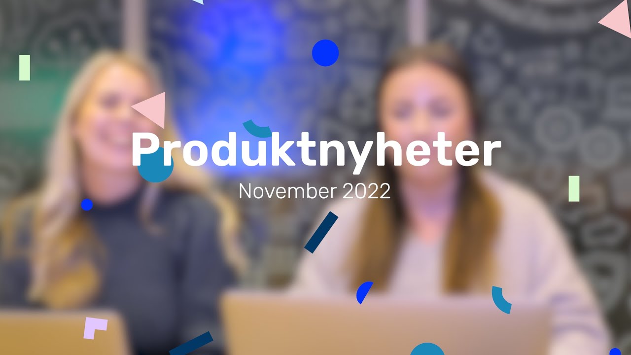 Produktnyheter fra Tripletex - november 2022 - YouTube