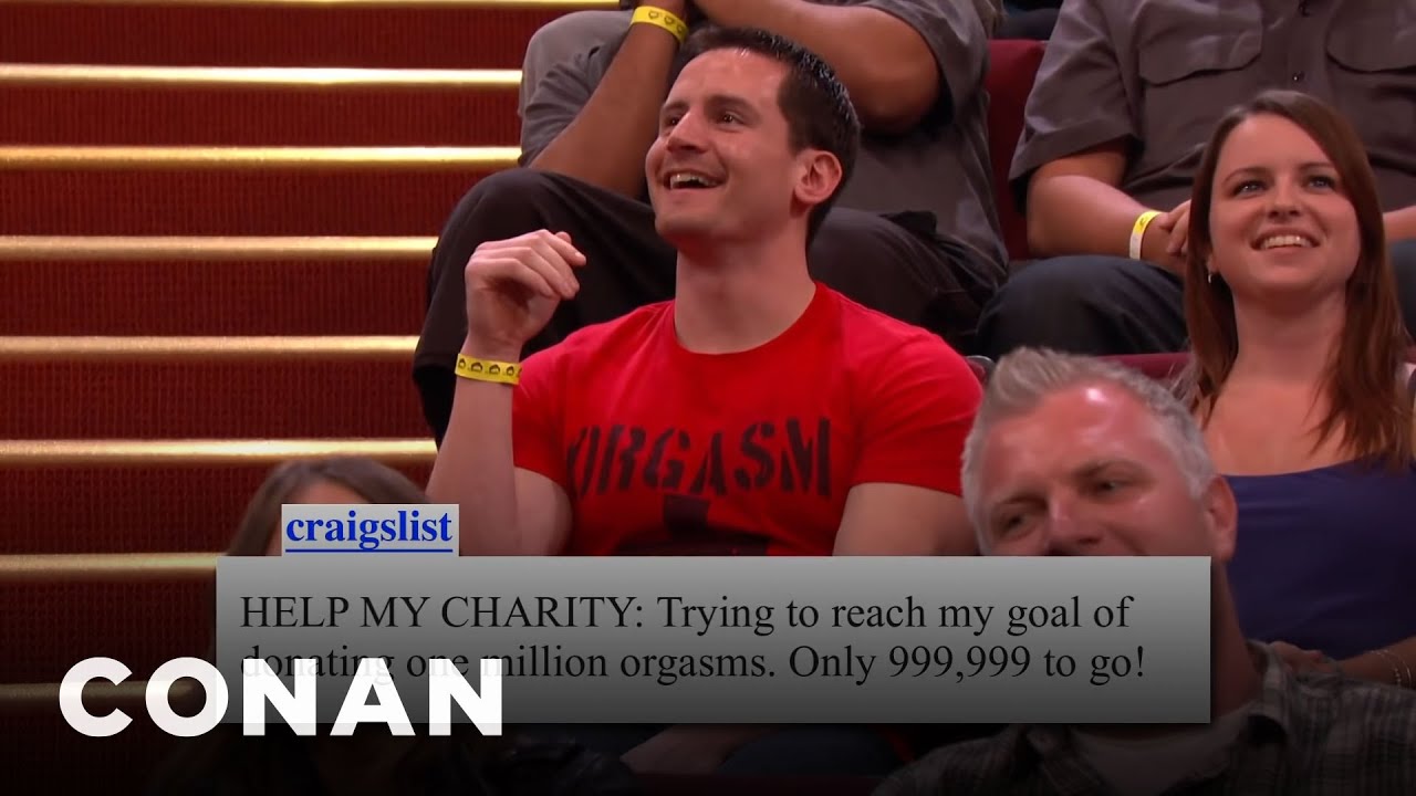 Conan Audience Craigslist Ads For 02/25/15 | CONAN on TBS - YouTube