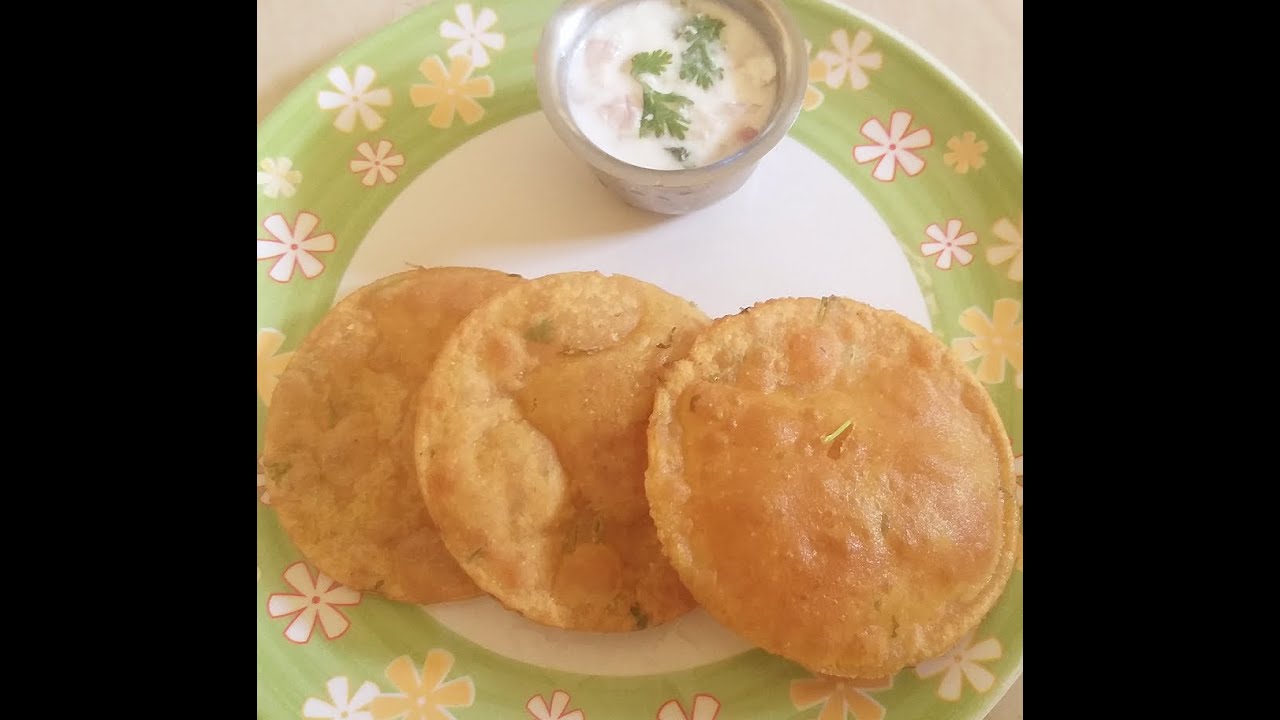 Potato poori || Aloo Puri Recipe | How to make Aloo puri - YouTube