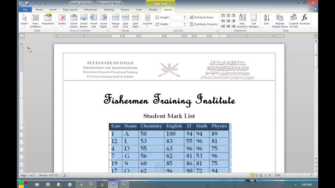 How To Sort Values In A Table YouTube How To Sort Values In A Table YouTube