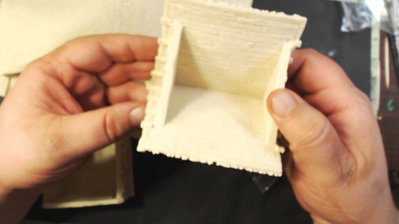 Tabletop World Unboxing Stone Bridge - YouTube