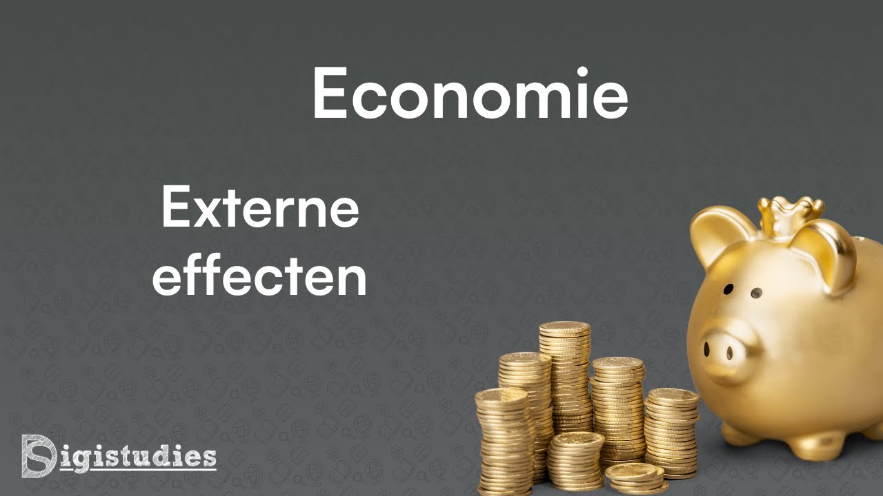Economie - Externe effecten - YouTube