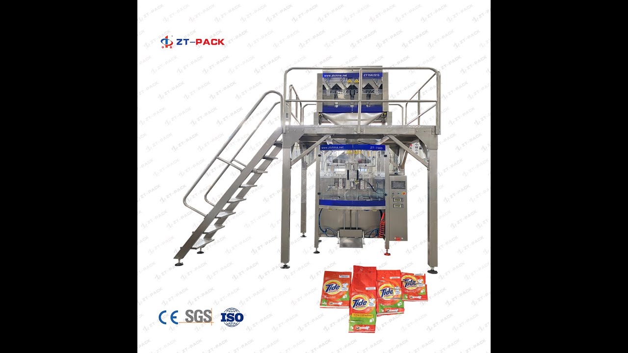 0.5kg-8kg Powder Filling Sealing Machine For Detergent Foods Chemicals ...