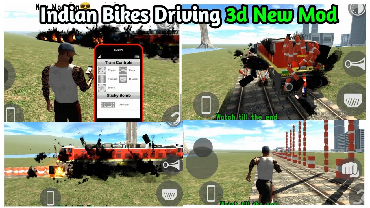 New Mod Fun Indian Bikes Driving 3d | Watch till the end # ...