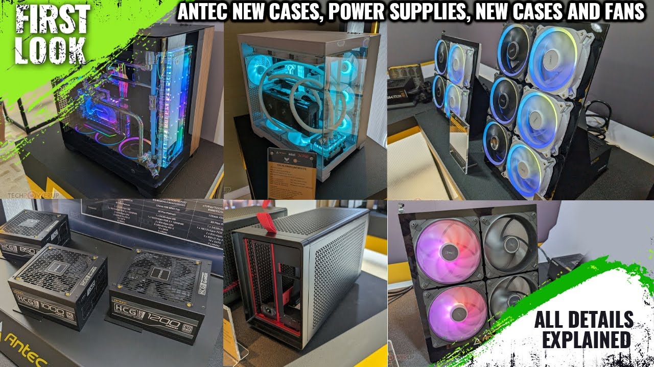 Antec New C7 ARGB, Performance 1M, Flux Cases, SF850X, HCG Pro Power ...