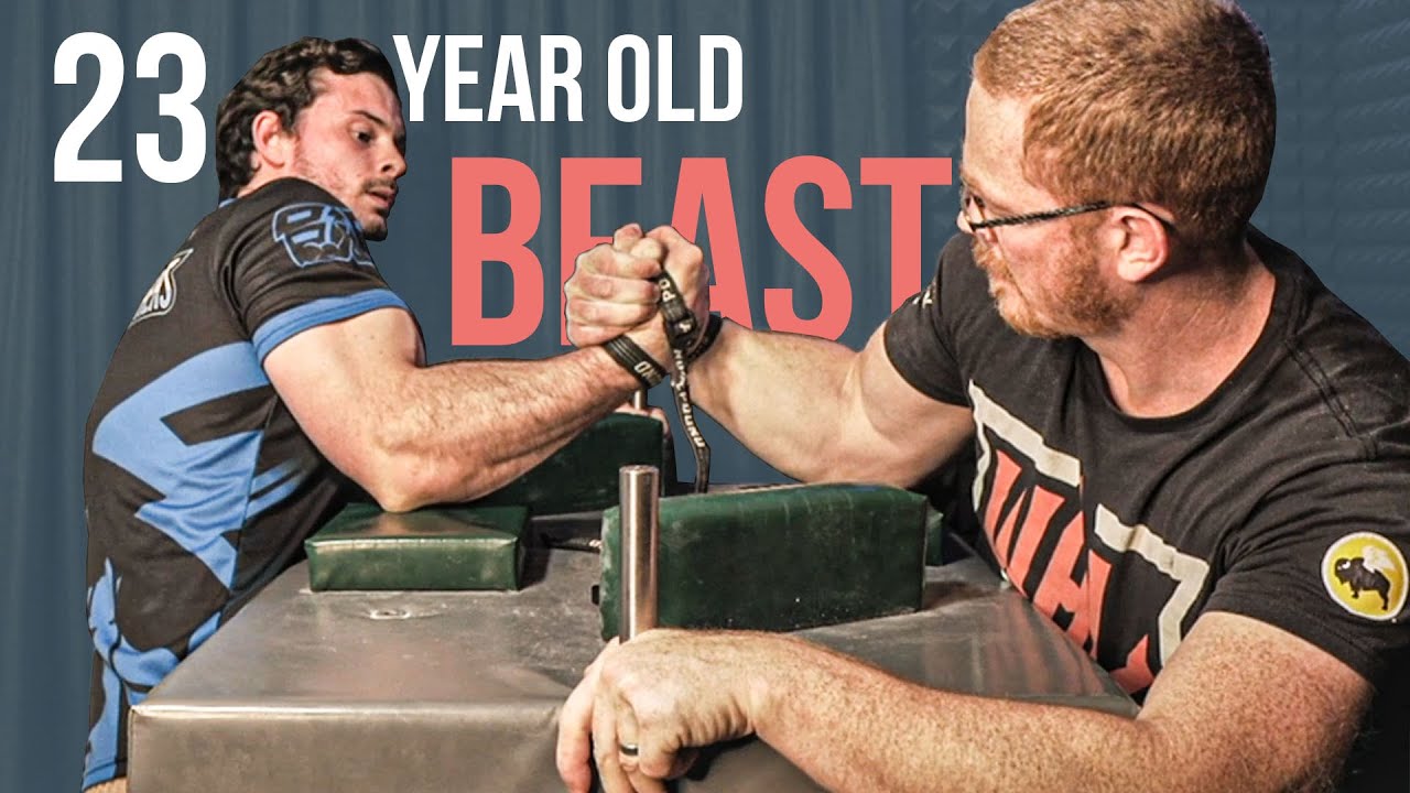 Armwrestling the 80kg Australian Champion Sam Burnett - YouTube