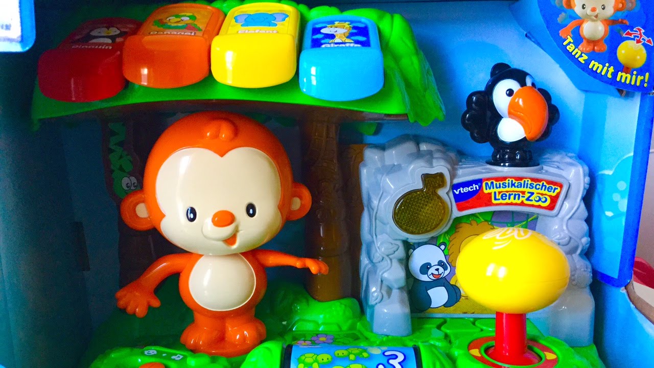 Kids Animal Zoo Playset Toy - YouTube