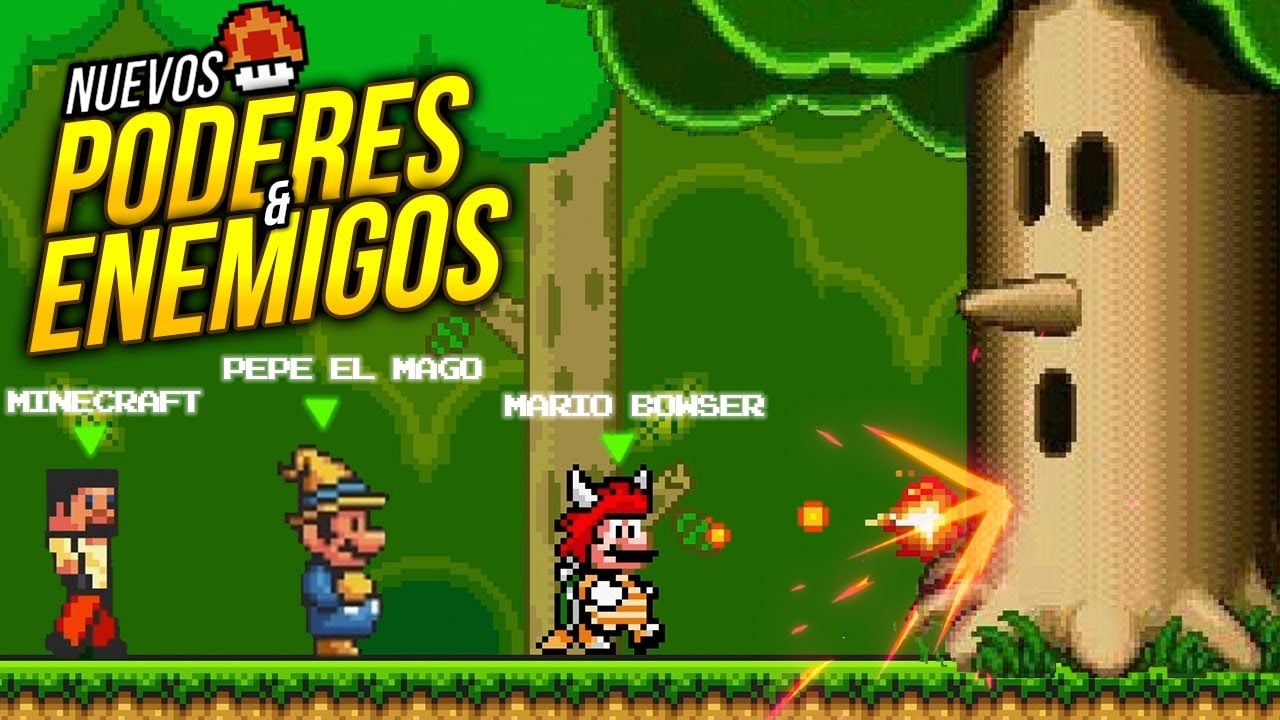 Los NUEVOS PODERES y ENEMIGOS en SM4J #2 (Pepe el Mago aparece) Mario ...