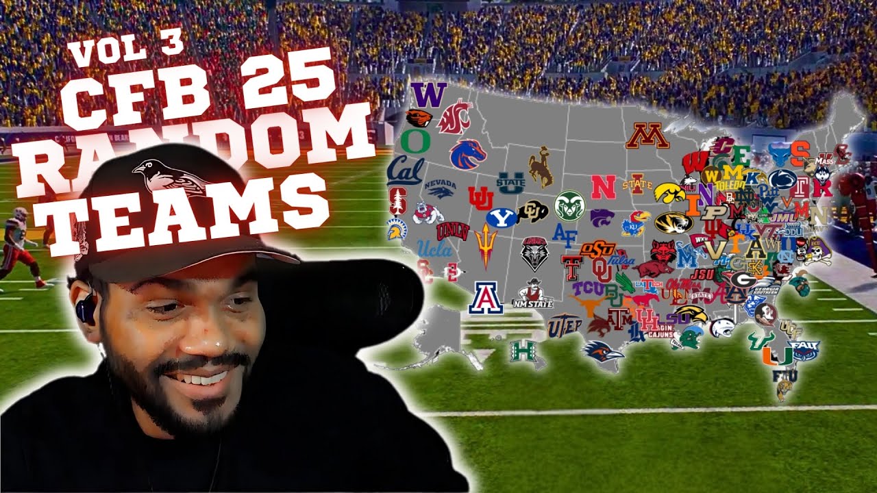 College Football 25 - Playing with Random Teams! Vol 3. - YouTube