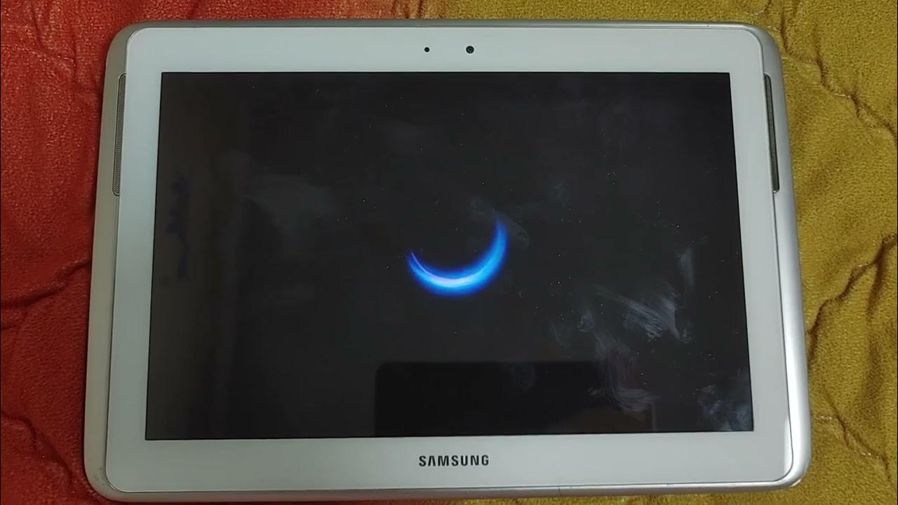갤럭시 노트 10.1(SHW-M480W) 전원 ON/OFF - YouTube