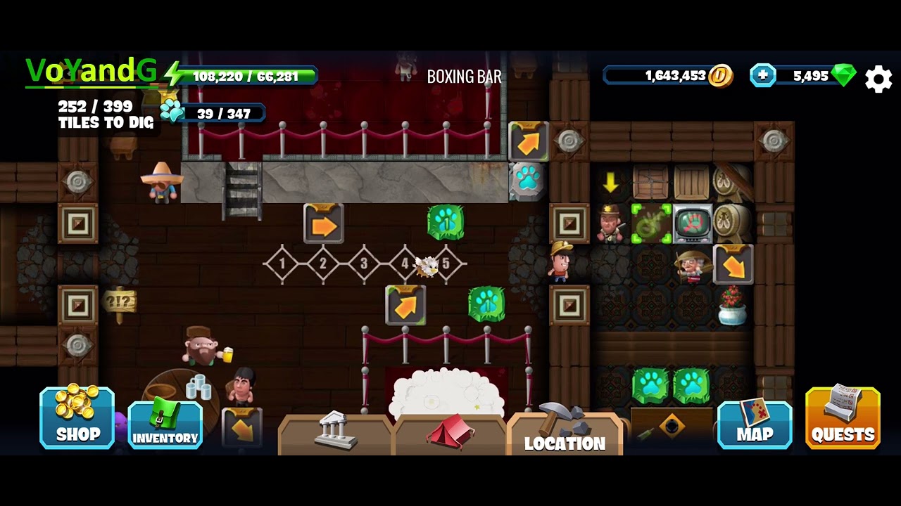 16 Boxing Bar - Pet Story Chapter 2-6 - Diggy's Adventure - VoYandG ...