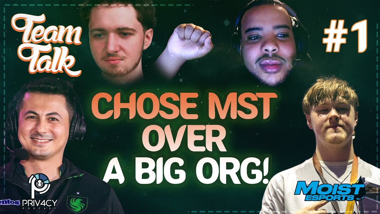 Team Talk (Podcast) with MST Esports - Personal and Team questions ...