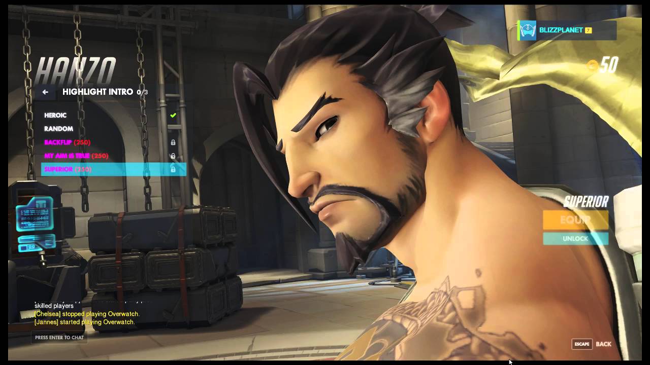 Hanzo - Highlight Intro | Overwatch - YouTube