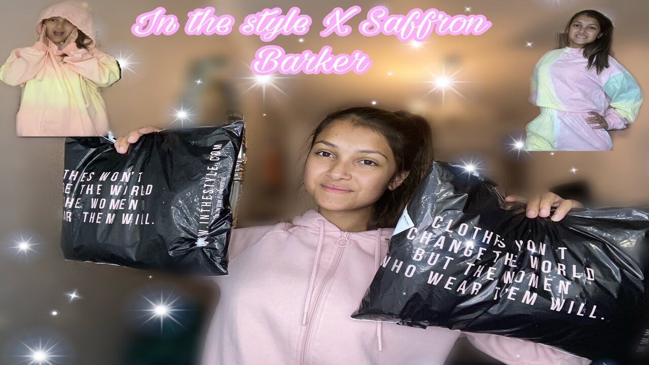 I SPENT 💵 ON IN THE STYLE | IN THE STYLE X SAFFRON BARKER * TEEN TRY ON ...