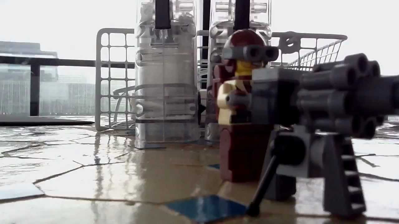 lego mini-gun - YouTube