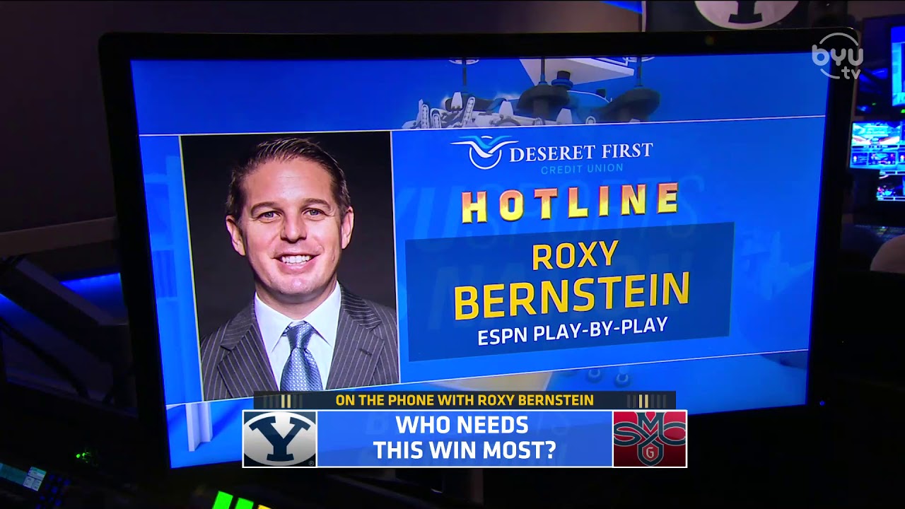 Roxy Bernstein on BYUSN 1.9.20 - YouTube