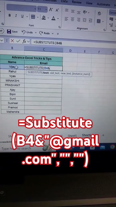 Advance Excel Tricks &Tips. #techvyas1 #excel #exceltech #excelfile #excelworld #spreadsheet #yt ...