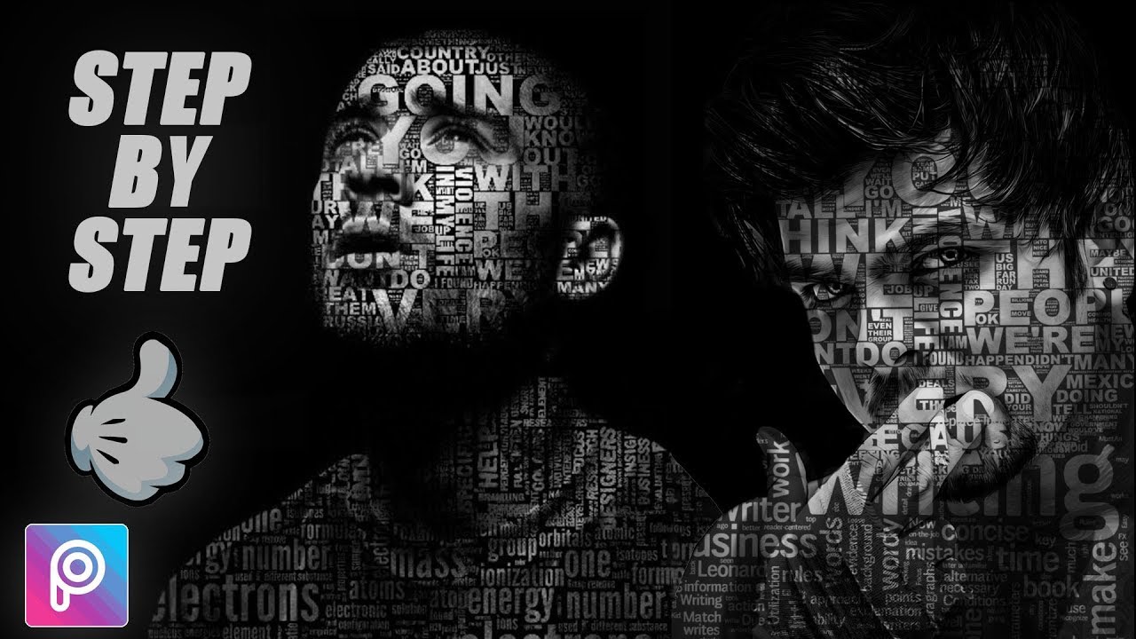 PicsArt Typography Editing || PicsArt manipulation editing || Face ...