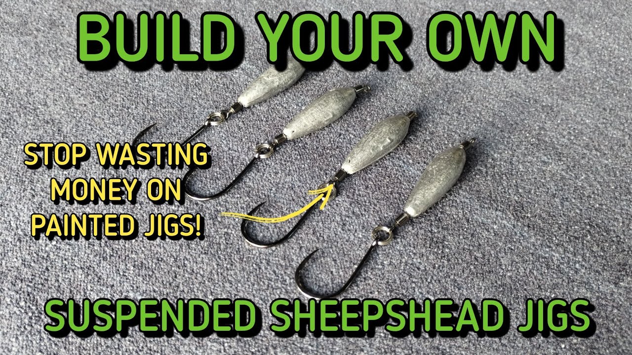 Suspended Sheepshead Jigs 2025 Version - Build Your Own! - YouTube
