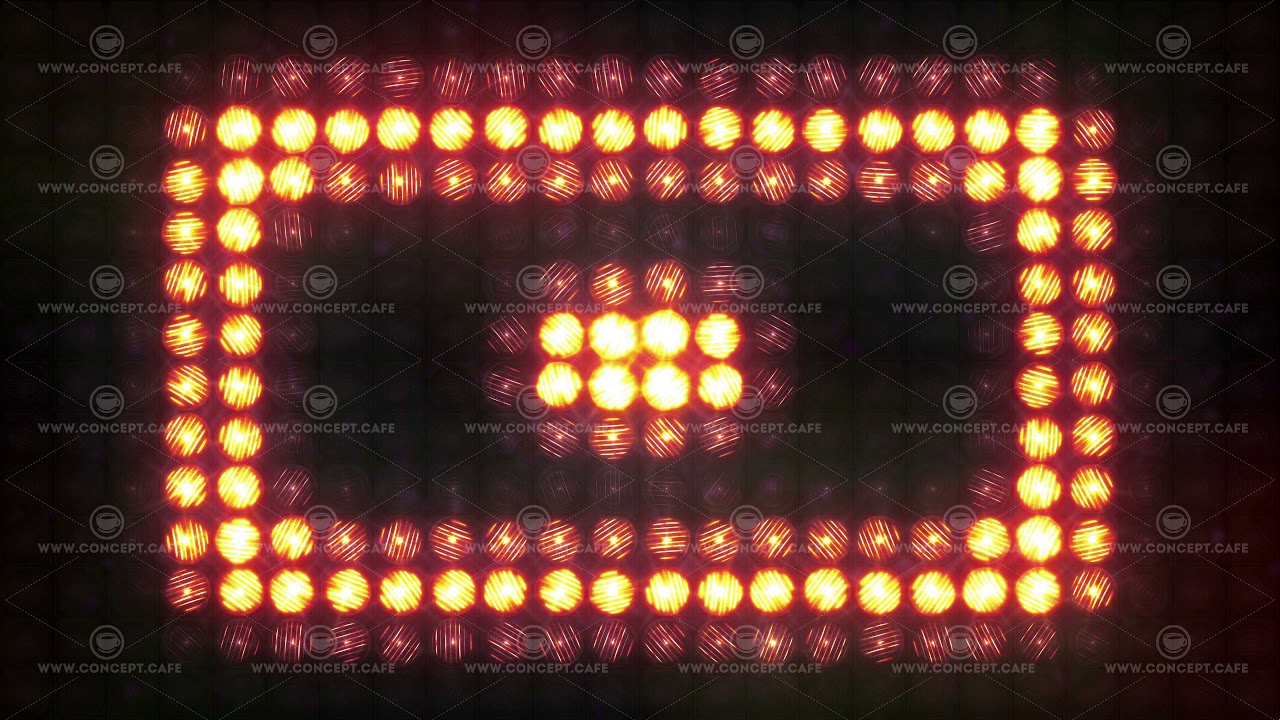 Square Pulse flashing light wall - YouTube