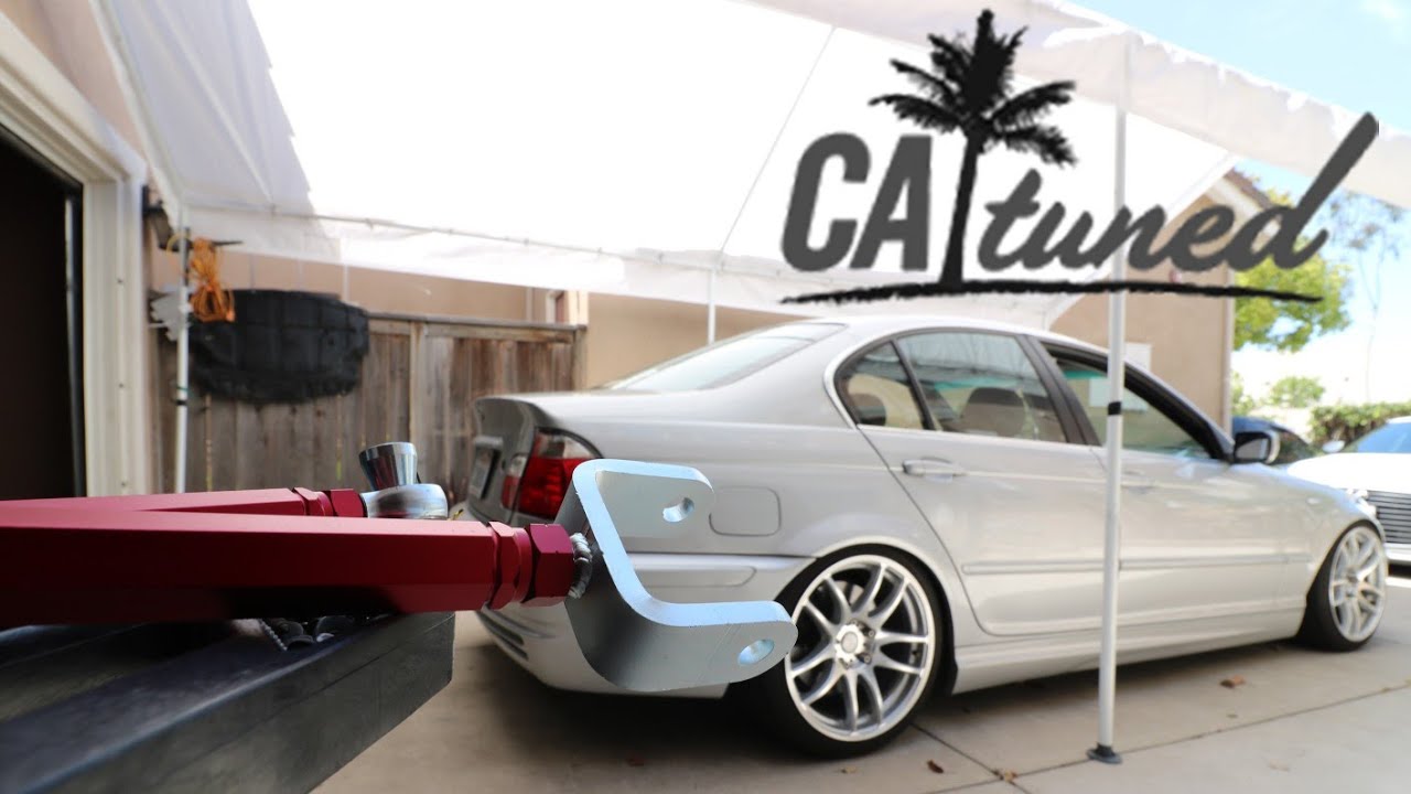 CAtuned Camber Arms Install | BMW E46 - YouTube