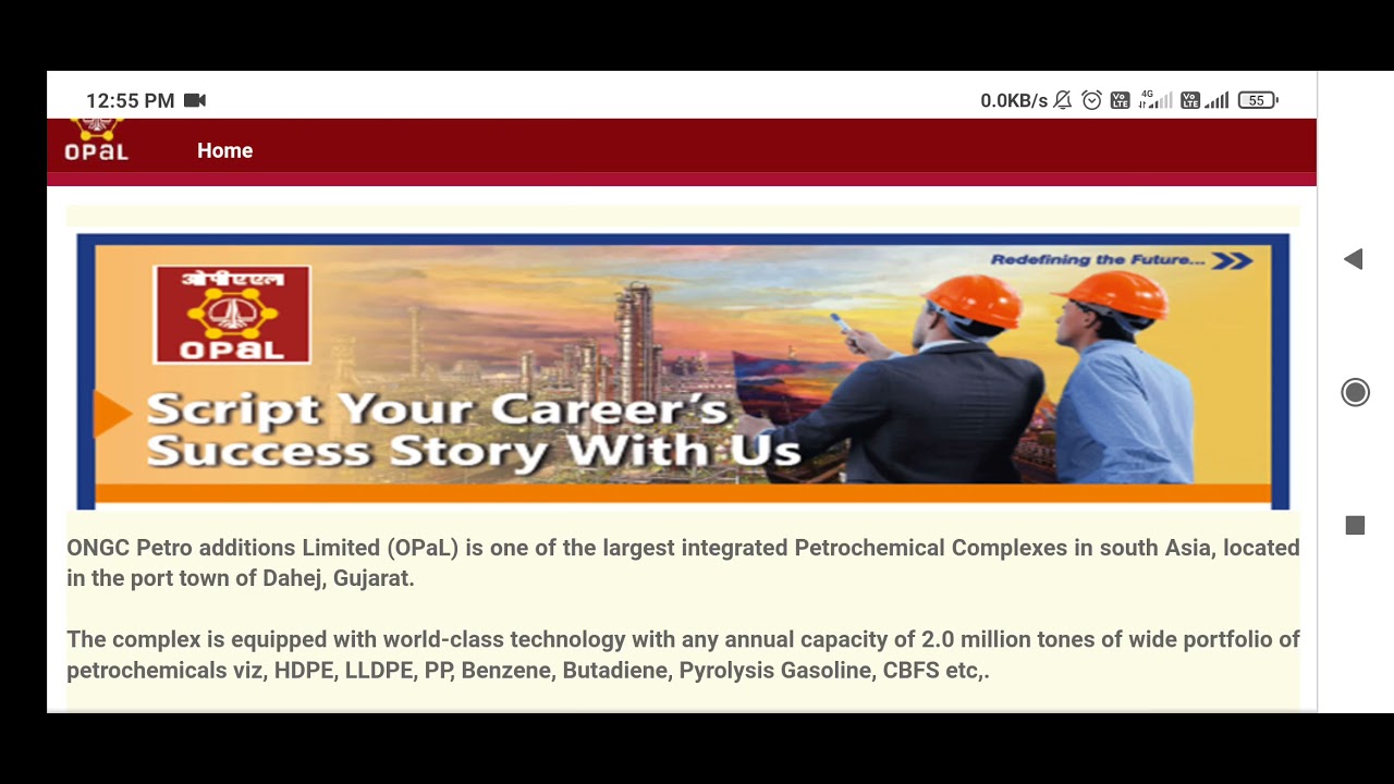 ONGC OPAL REQUIREMENT 2021/ ANY ONE CAN APPLY/ ANNUAL PAKAGE 10 LAKH😯 - YouTube