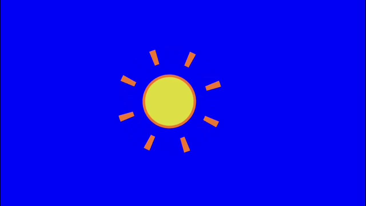 ️GREEN SCREEN EFFECTS: cartoon sun - YouTube