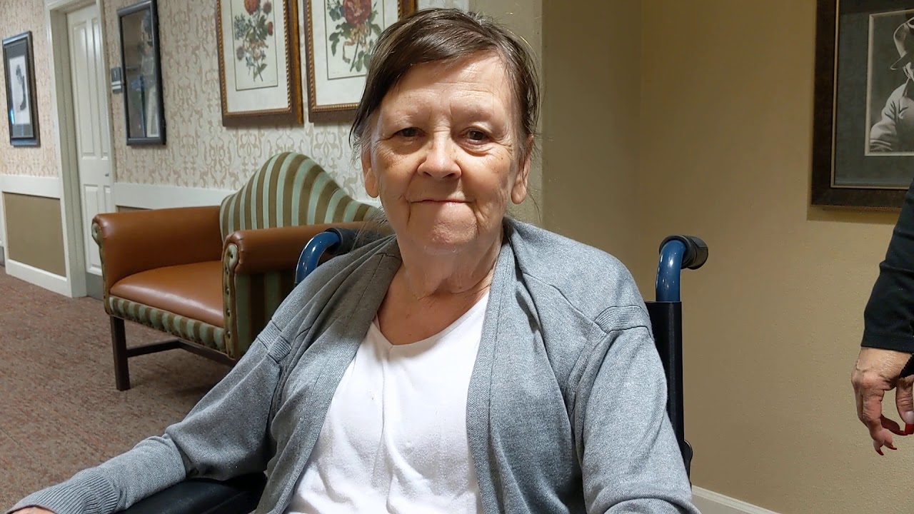 Mom at Cedarbrook memory care - YouTube