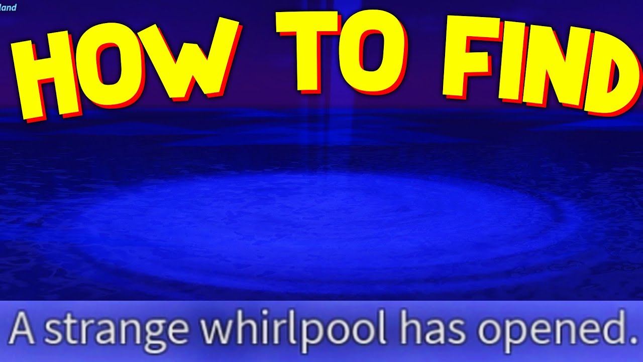 How To FIND STRANGE WHIRLPOOL LOCATIONS FAST in FISCH! Roblox - YouTube
