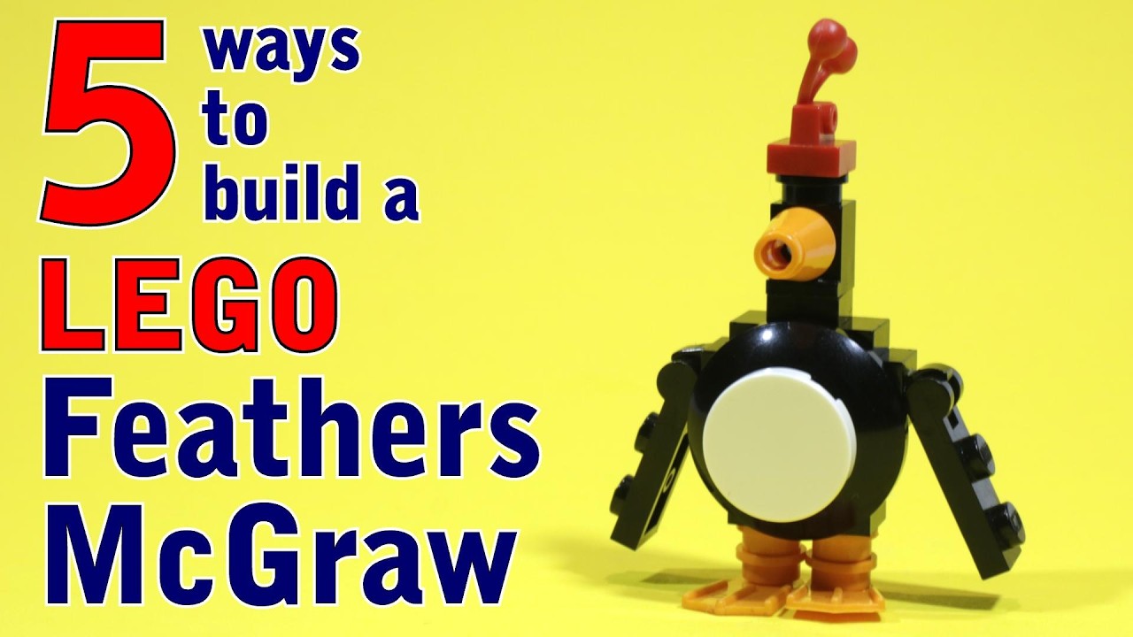 5 Ways to Make a Lego Feathers McGraw - YouTube