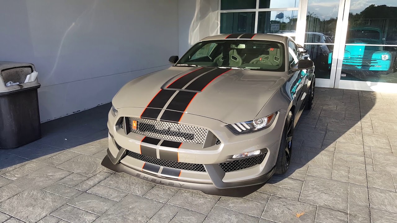 Lead Foot Shelby GT350R & Ruby Red GT350 at Athens Ford - YouTube