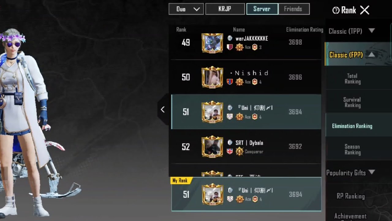 C3S9 KRJP FPP MONTAGE 31|KRJP FPP Duo Eliminating Ranking 51 conqueror ...