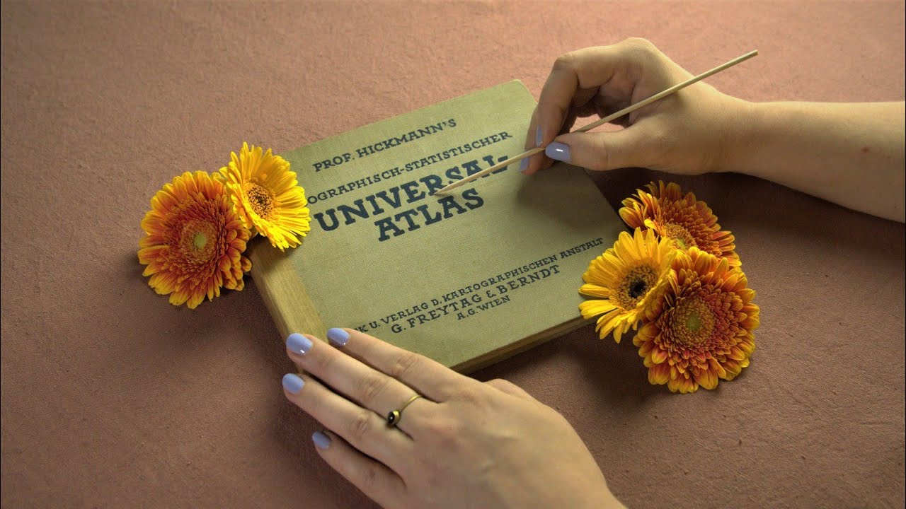 ASMR Looking through a Statistical Atlas from 1927 (soft spoken) - YouTube